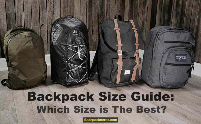 Backpack Size Guide [19 Liter to 80 Liter Backpacks] - Backpack Nerds