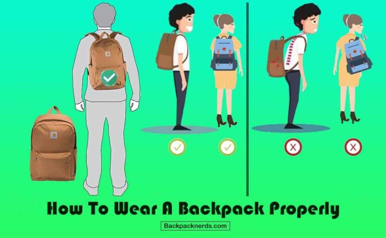 How to Wear a Backpack Properly (5 Tips to Prevent Back & Neck Pain ...